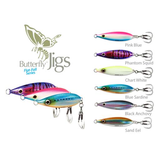 Shimano - Butterfly Flat-Fall Jig – Pacific Playgrounds Tackle Shack
