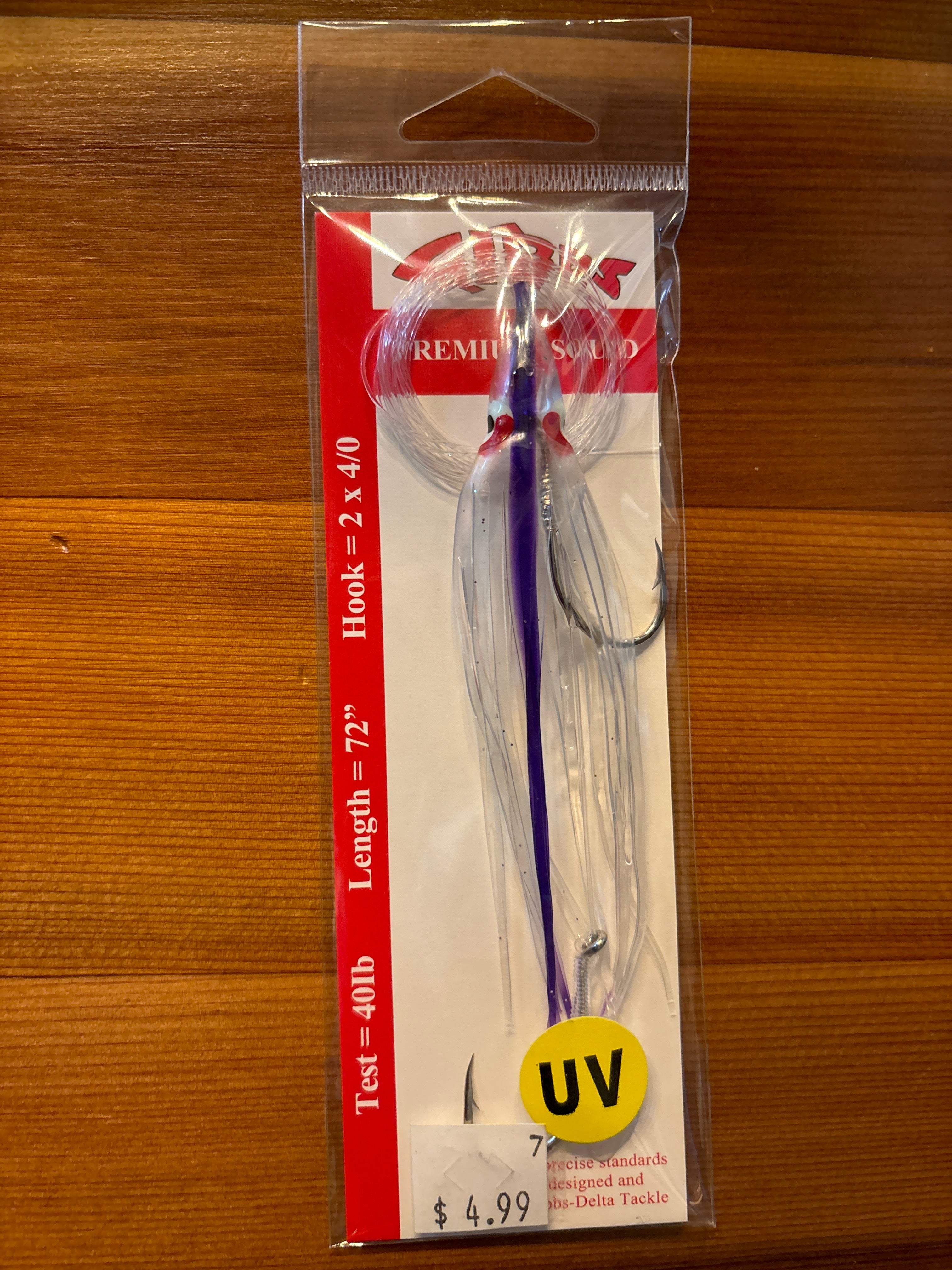 Gibbs Squid - Purple Haze UV O216R – Pacific Playgrounds Tackle Shack