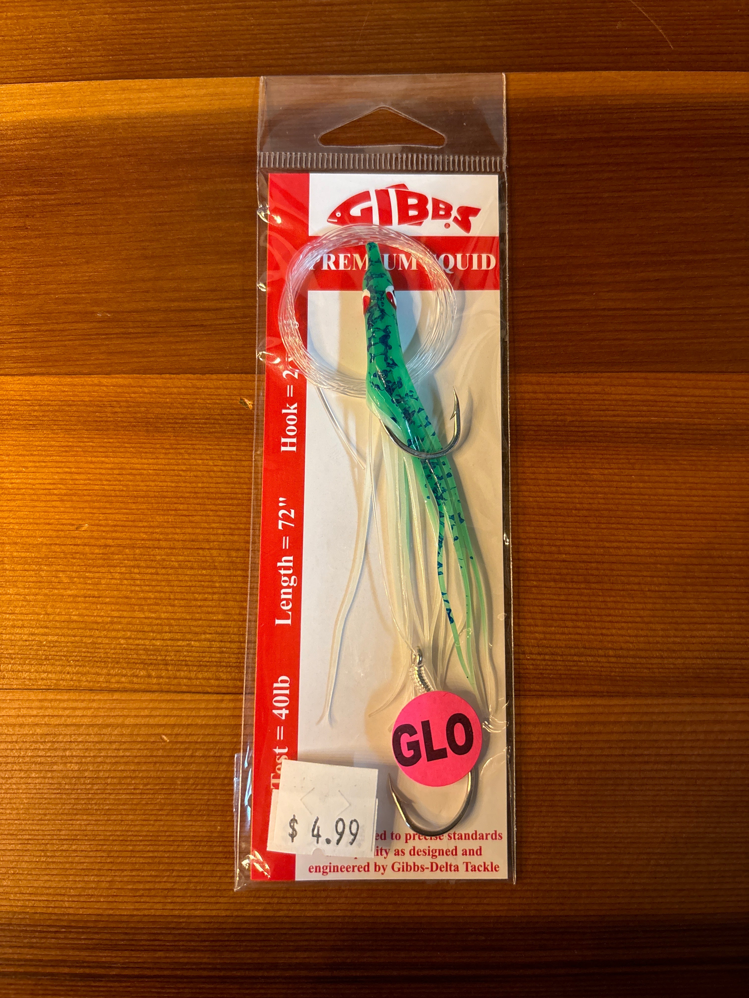Gibbs needle fish rigged NG142 – Pacific Playgrounds Tackle Shack